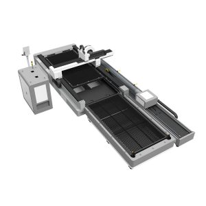 Metal Sheet and Pipe Laser Cutting Machine with Exchange Worktable