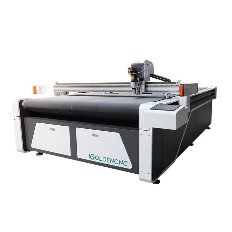Automatic Digital Cutting Plotter with CNC Oscillating Knife - iGOLDENLASER